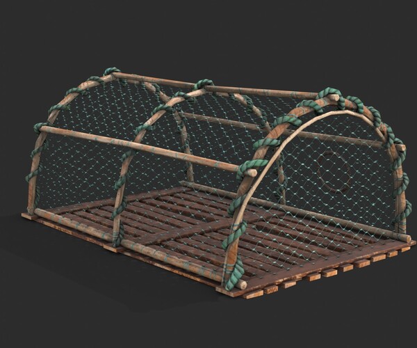 ArtStation - Crab Trap 03 | Game Assets