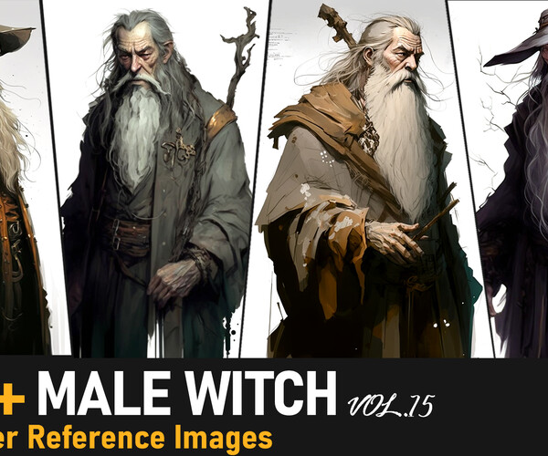 ArtStation - Male Witch VOL.15|4K Reference Images | Artworks