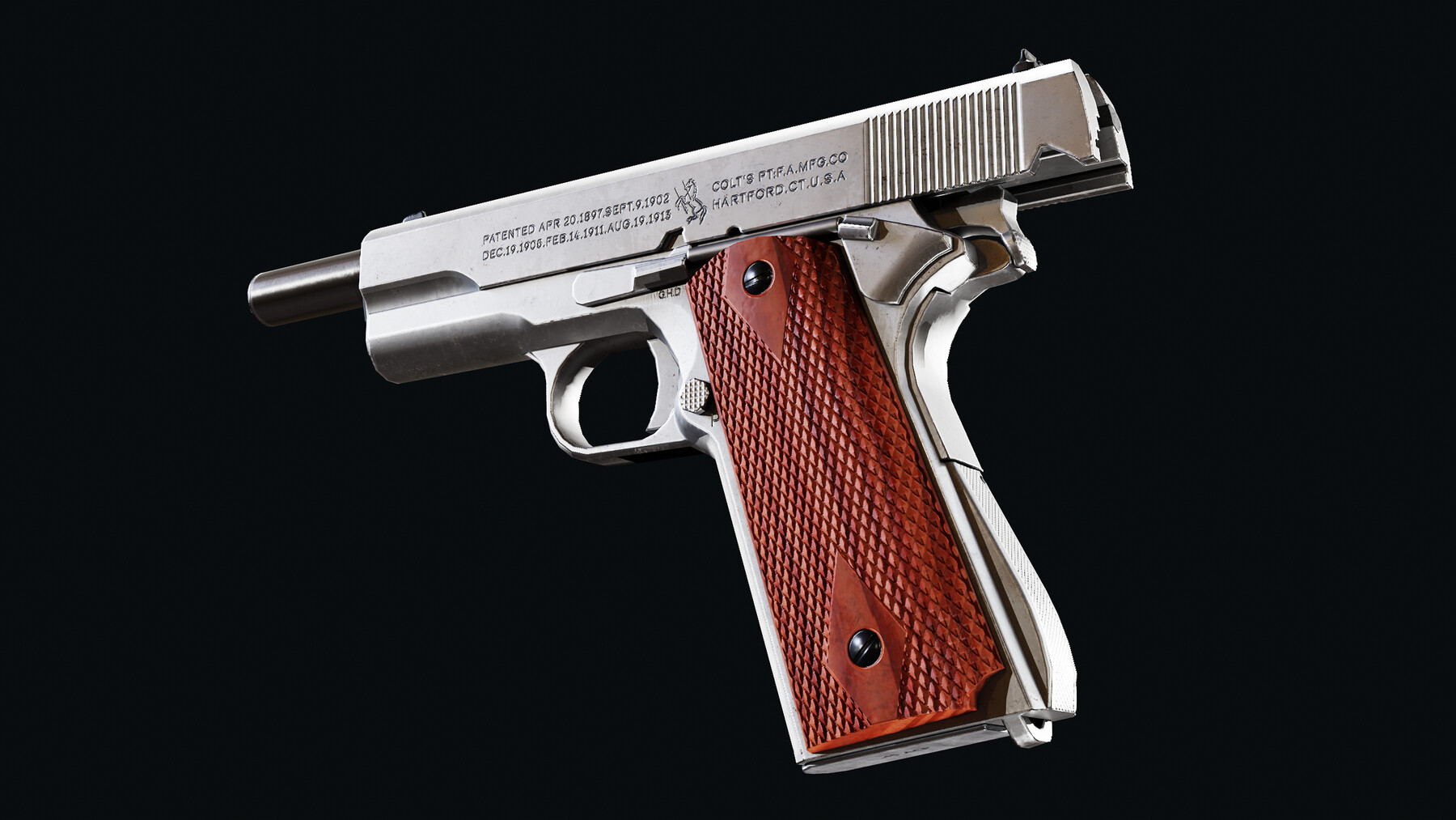 ArtStation - Colt 1911 - Game Ready | Game Assets