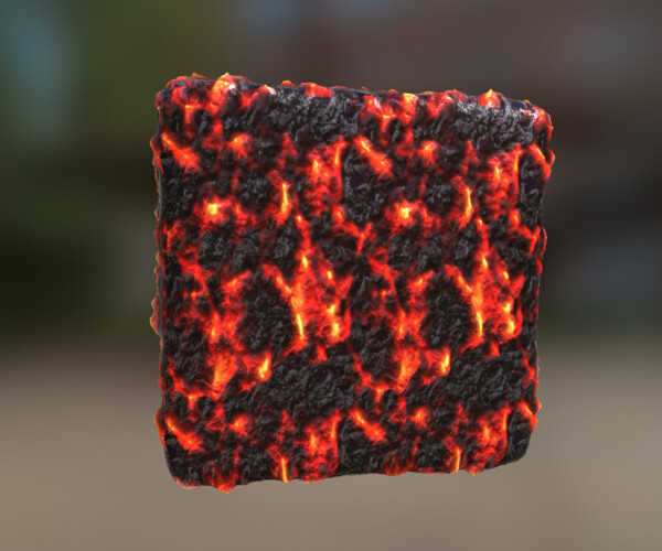 ArtStation - Lava materials | Game Assets