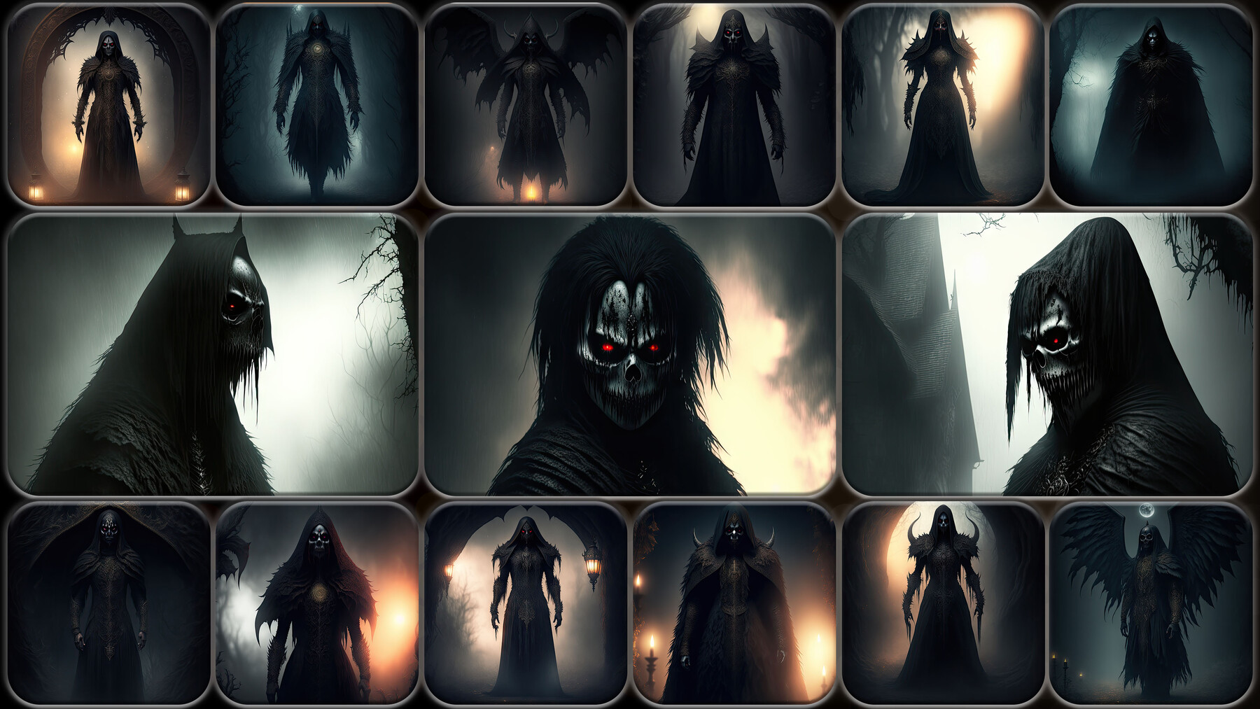 ArtStation - 200 Demons of Darkness Reference Pack | 4K | v.1 | Artworks