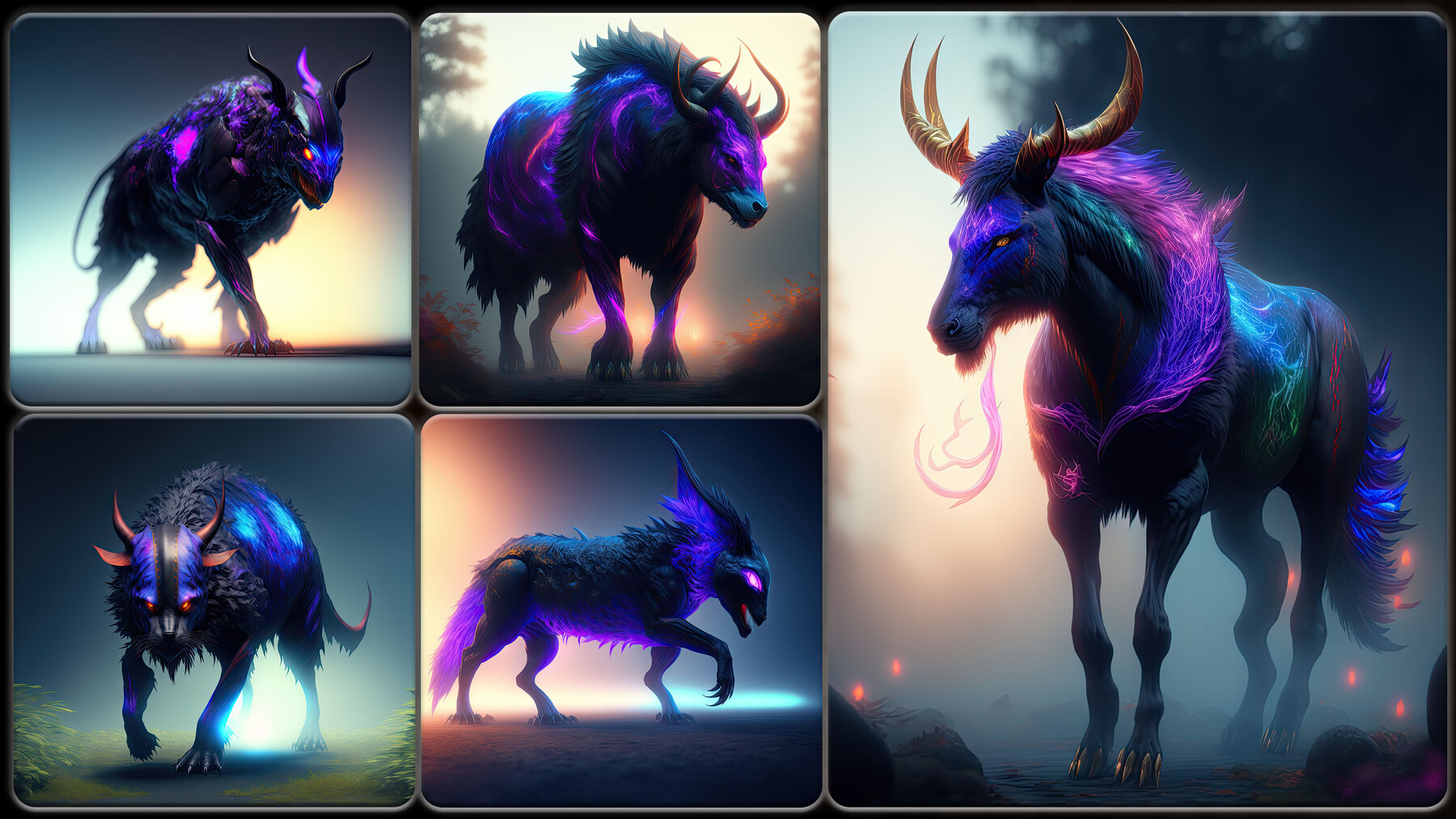 ArtStation - 380 Magical Creature Reference Pack | 4K | v.1 | Artworks