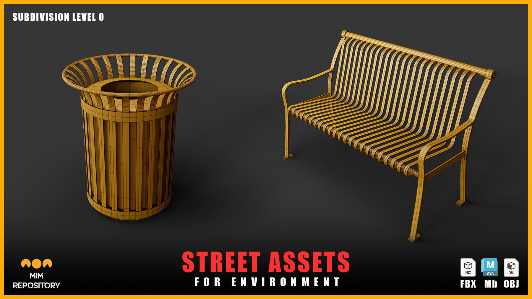 ArtStation - 10 Street Assets | Resources