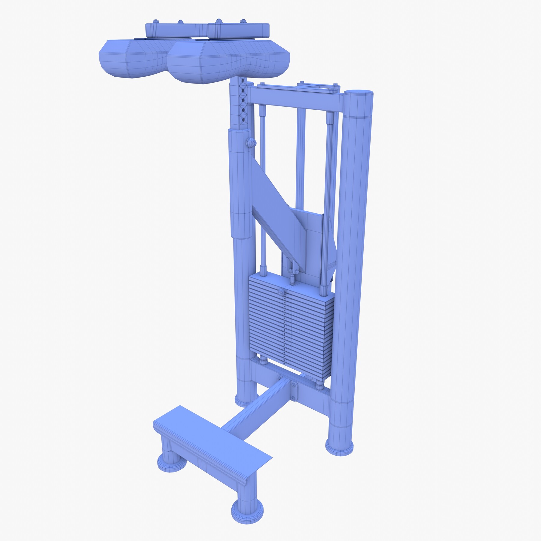 ArtStation - Standing calf machine | Game Assets