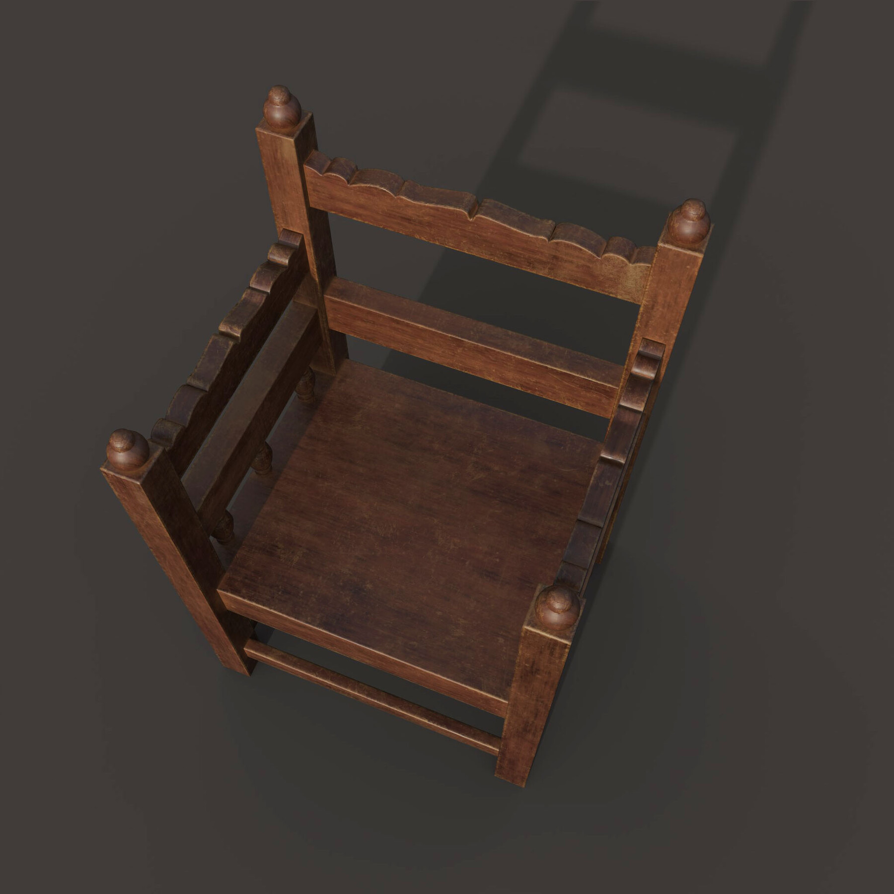 ArtStation - wooden chair | Game Assets