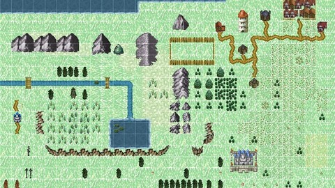 ArtStation - That Game Pixel Overworld 32x32 Tileset | Game Assets