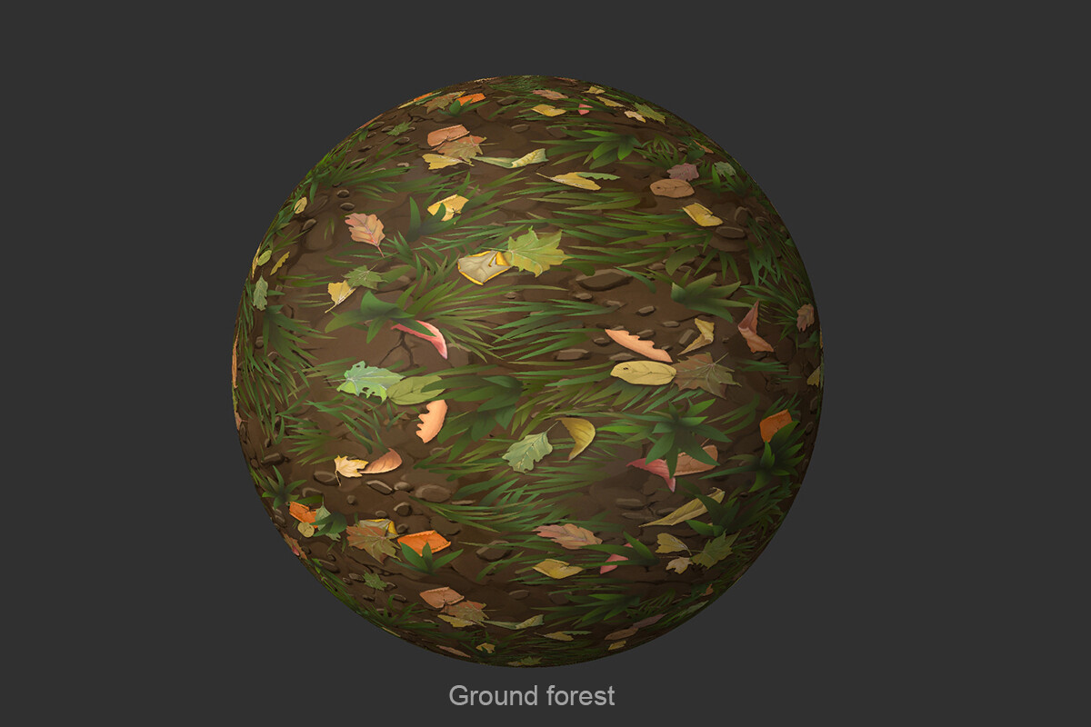 ArtStation - Ground Textures - Hand Painted P.02 | Game Assets