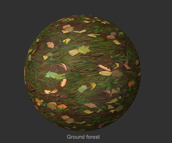 ArtStation - Ground Textures - Hand Painted P.02 | Game Assets