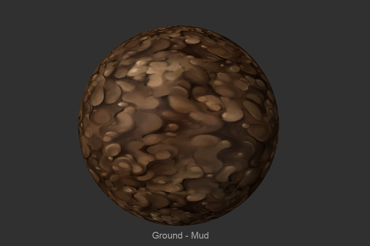ArtStation - Ground Textures - Hand Painted P.02 | Game Assets