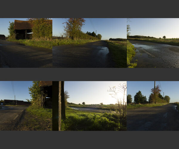 ArtStation - RuralEnvironment_Set1_HDRI / Backplates | Resources