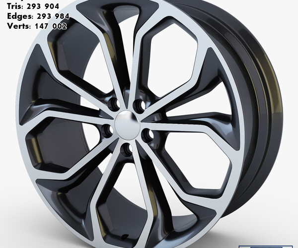 ArtStation - Car Rim Wheel Collection volume 3 | Resources