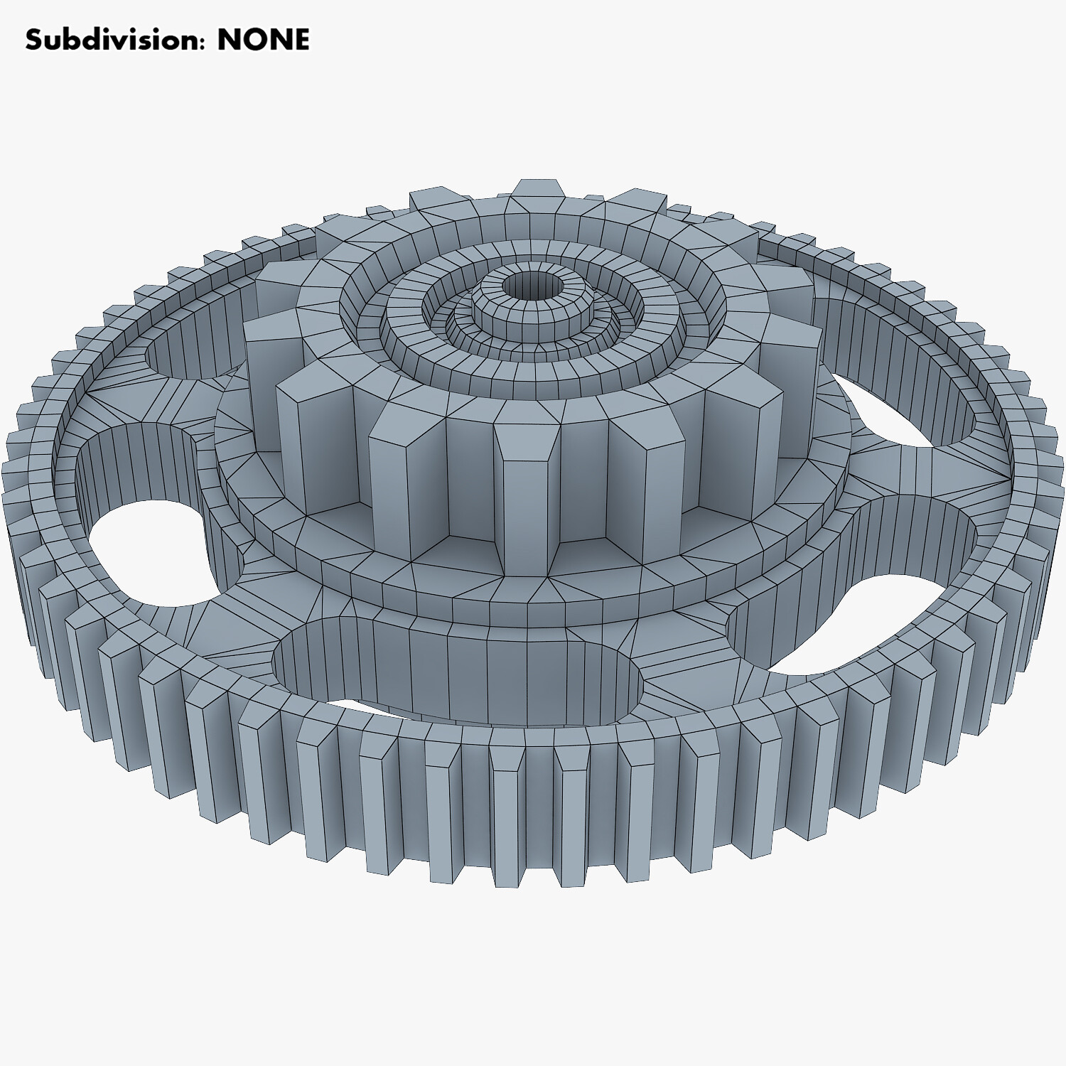 ArtStation - Gears Set Low Poly v 1 | Resources