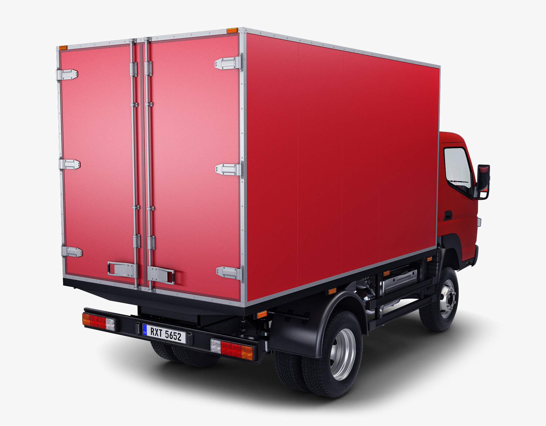 ArtStation - Mitsubishi Fuso Canter 4x4 Box 2016 | Resources