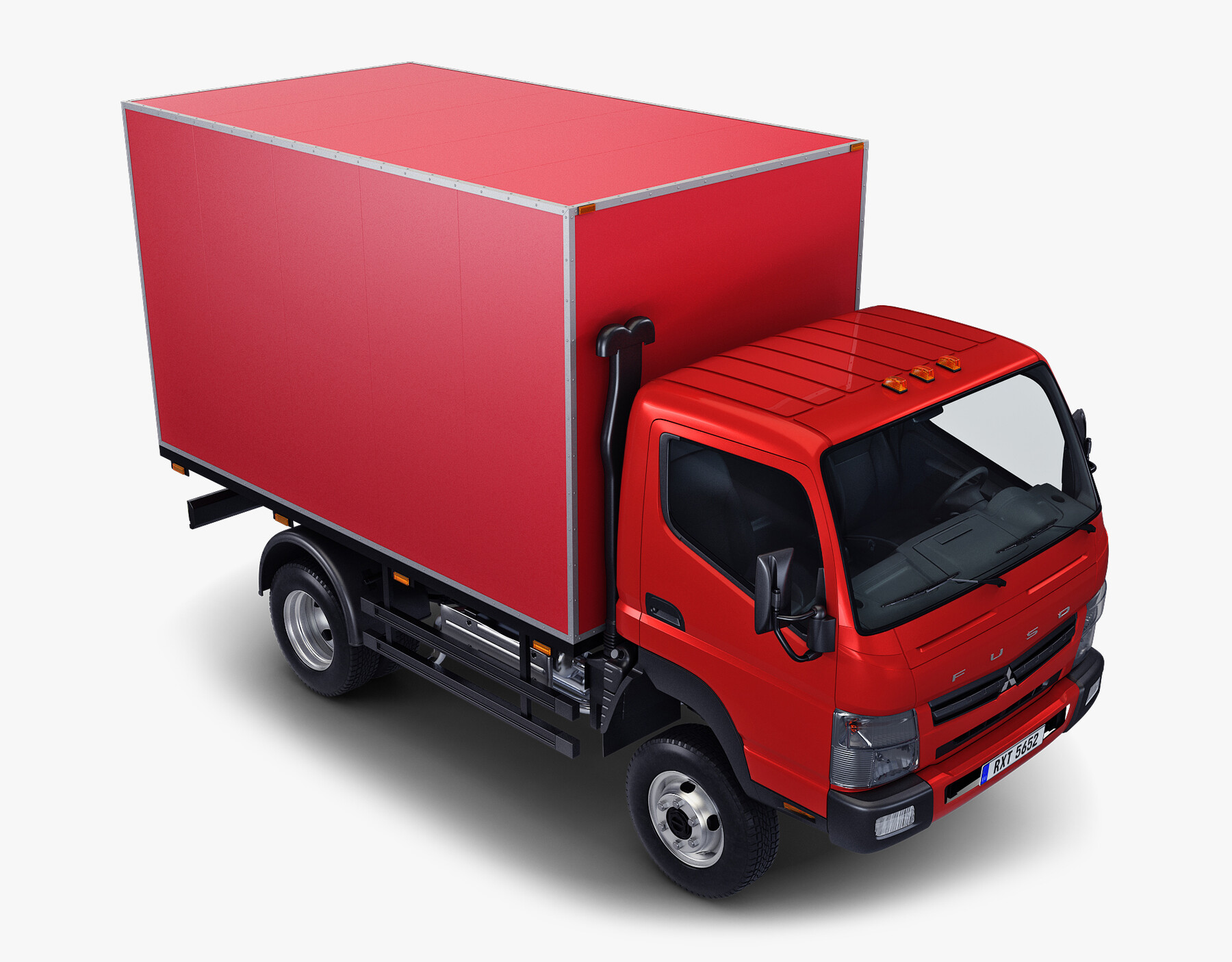 ArtStation - Mitsubishi Fuso Canter 4x4 Box 2016 | Resources