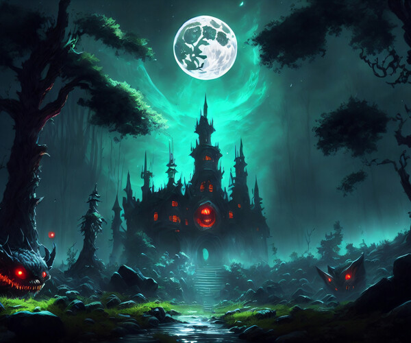 ArtStation - Grim Castle (37 illustrations) | Artworks