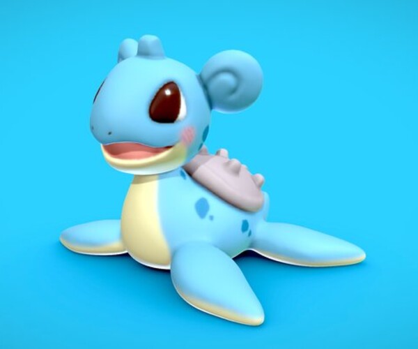 ArtStation - Baby Lapras - 3d print | Game Assets