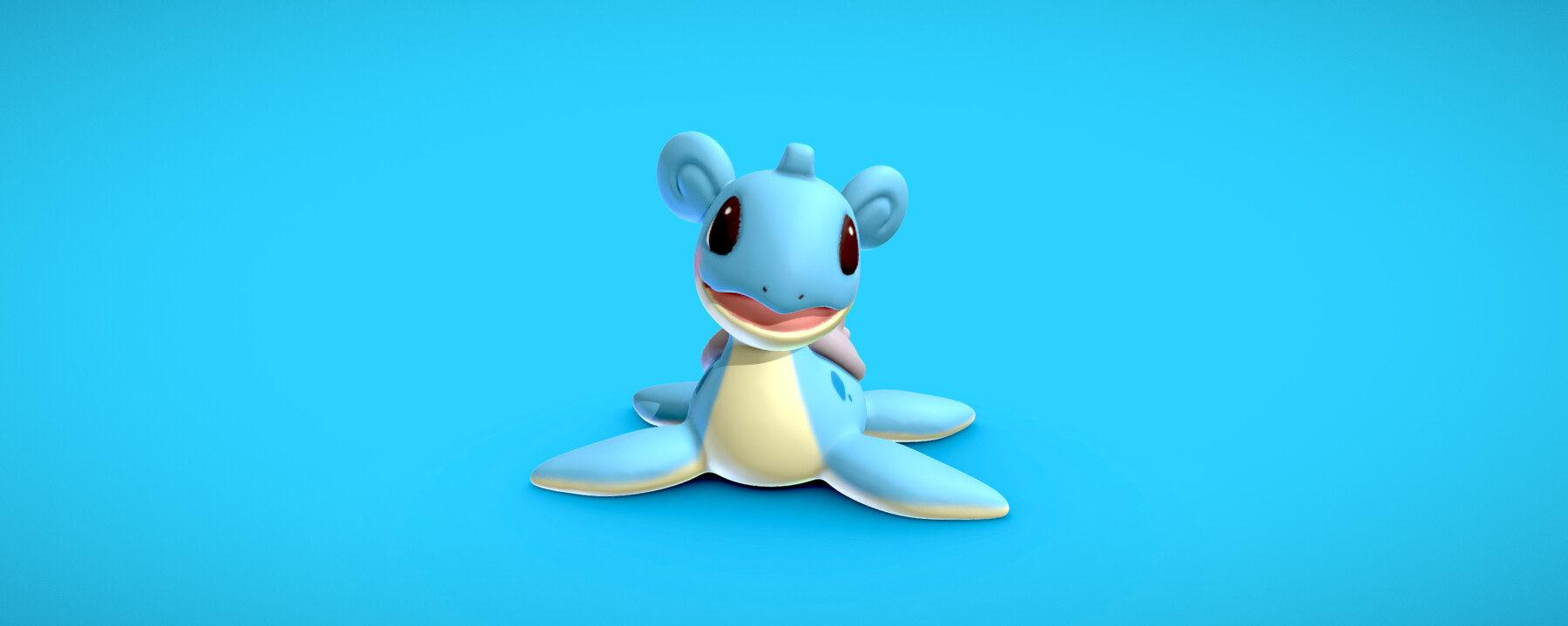 ArtStation - Baby Lapras - 3d print | Game Assets