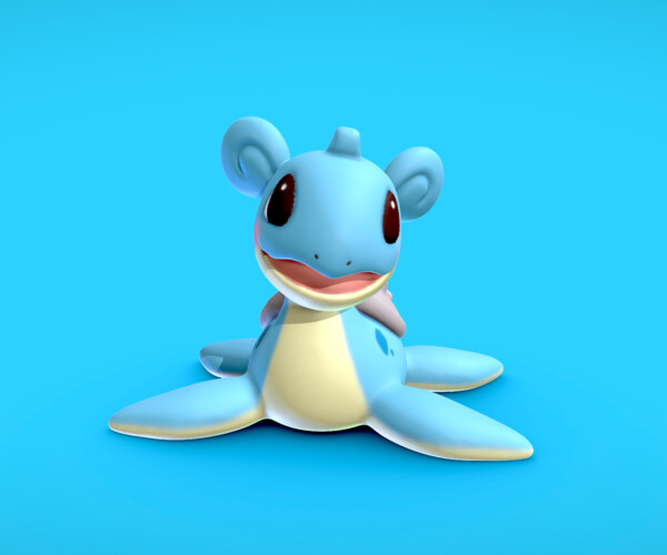ArtStation - Baby Lapras - 3d print | Game Assets