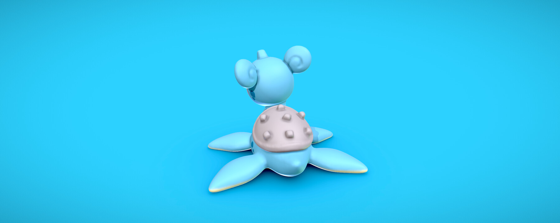 ArtStation - Baby Lapras - 3d print | Game Assets