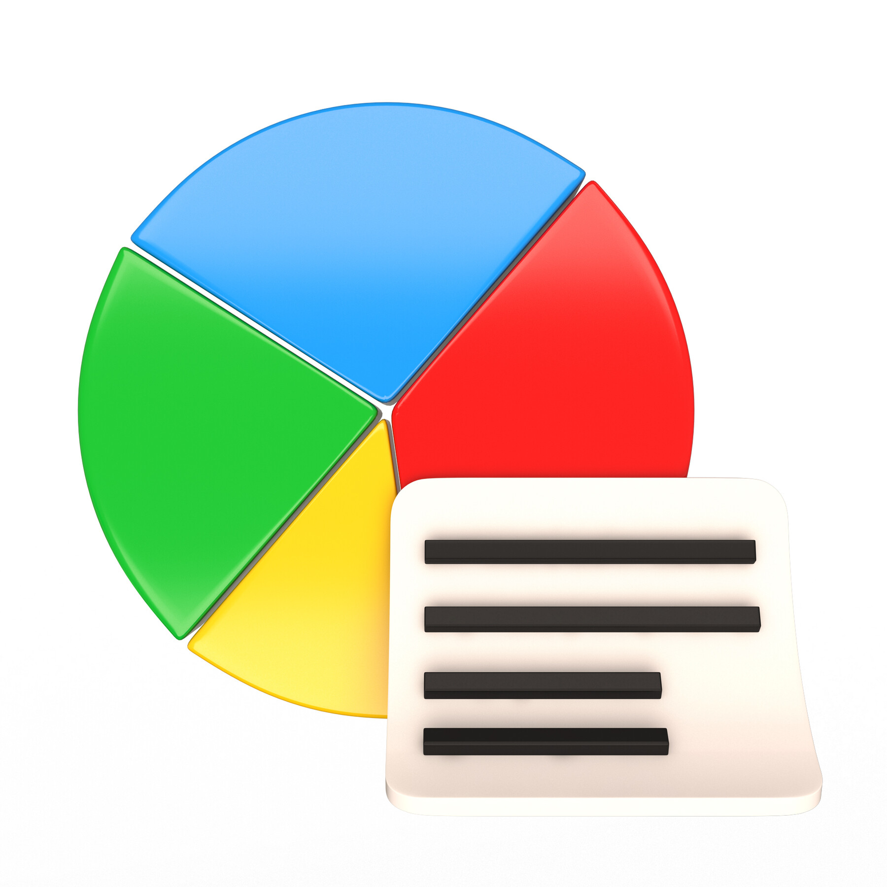 ArtStation - 3d Pie Chart with Information | Resources
