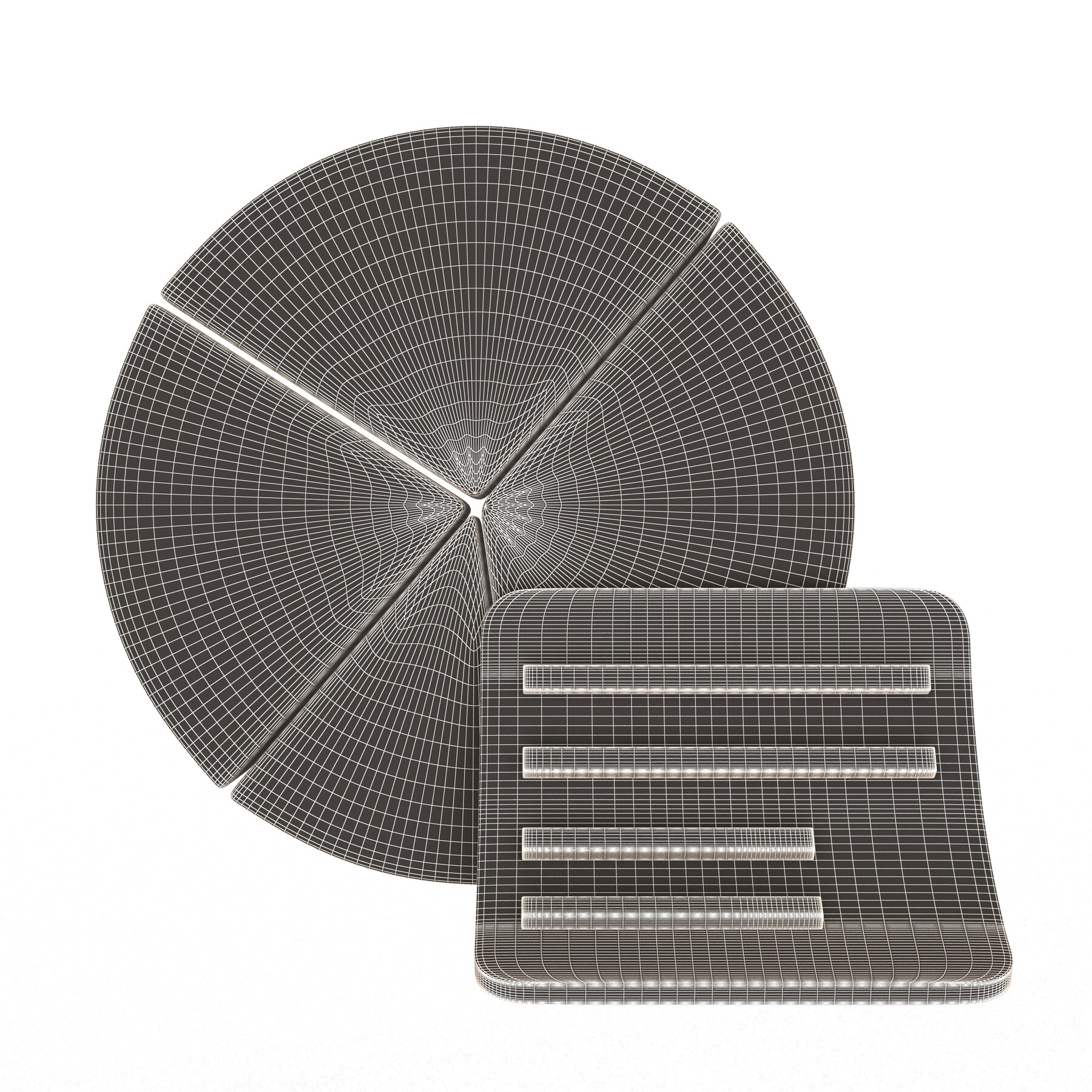 ArtStation - 3d Pie Chart with Information | Resources