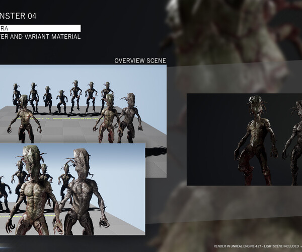 ArtStation - Insektoid Monster 04 - Game Assets + Extra | Game Assets