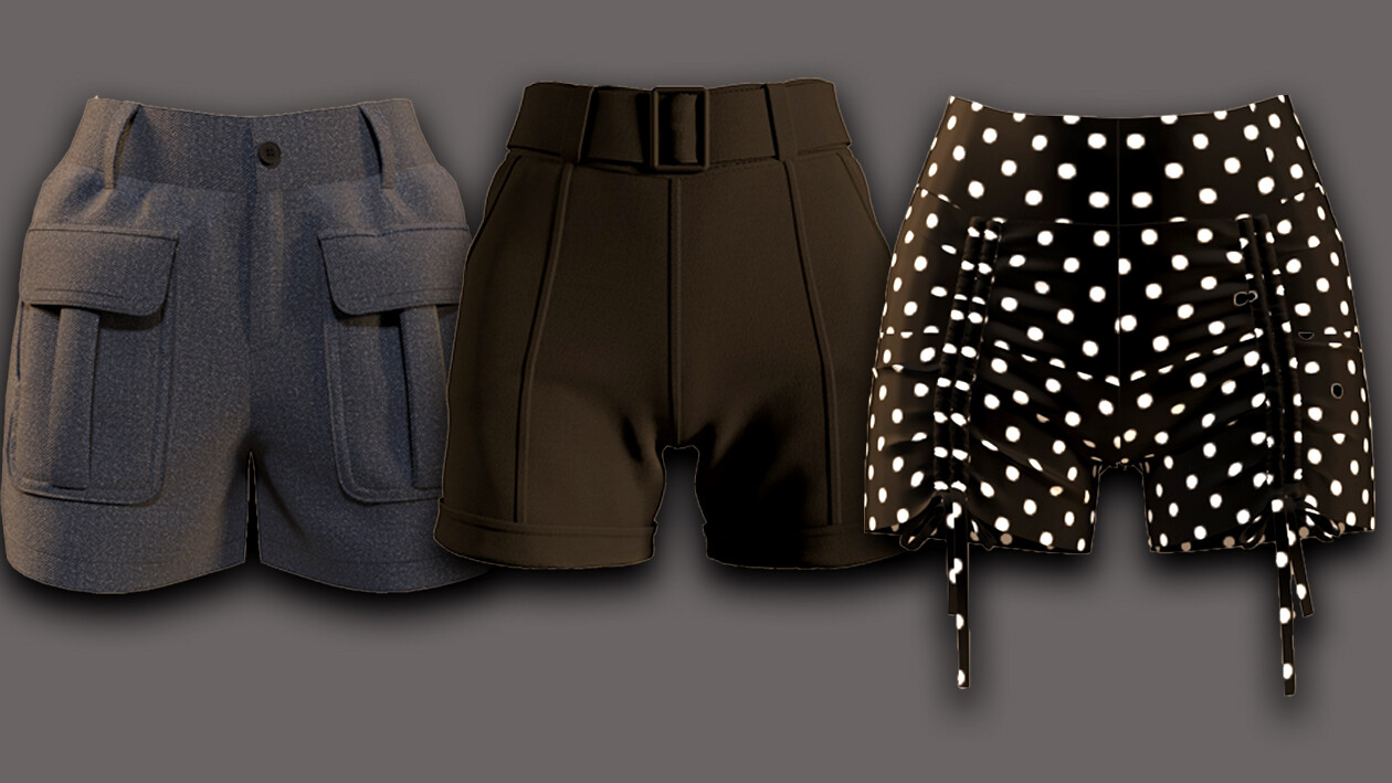 ArtStation - Shorts | Game Assets