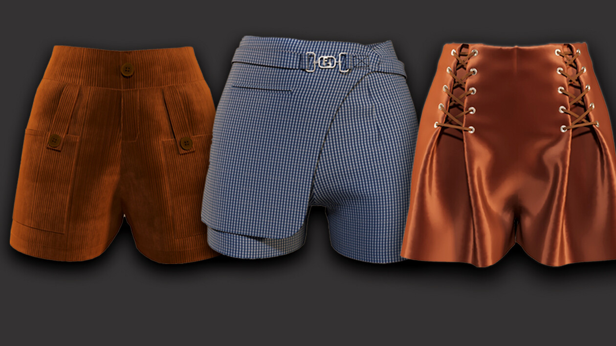 ArtStation - Shorts | Game Assets