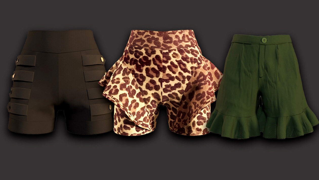 ArtStation - Shorts | Game Assets