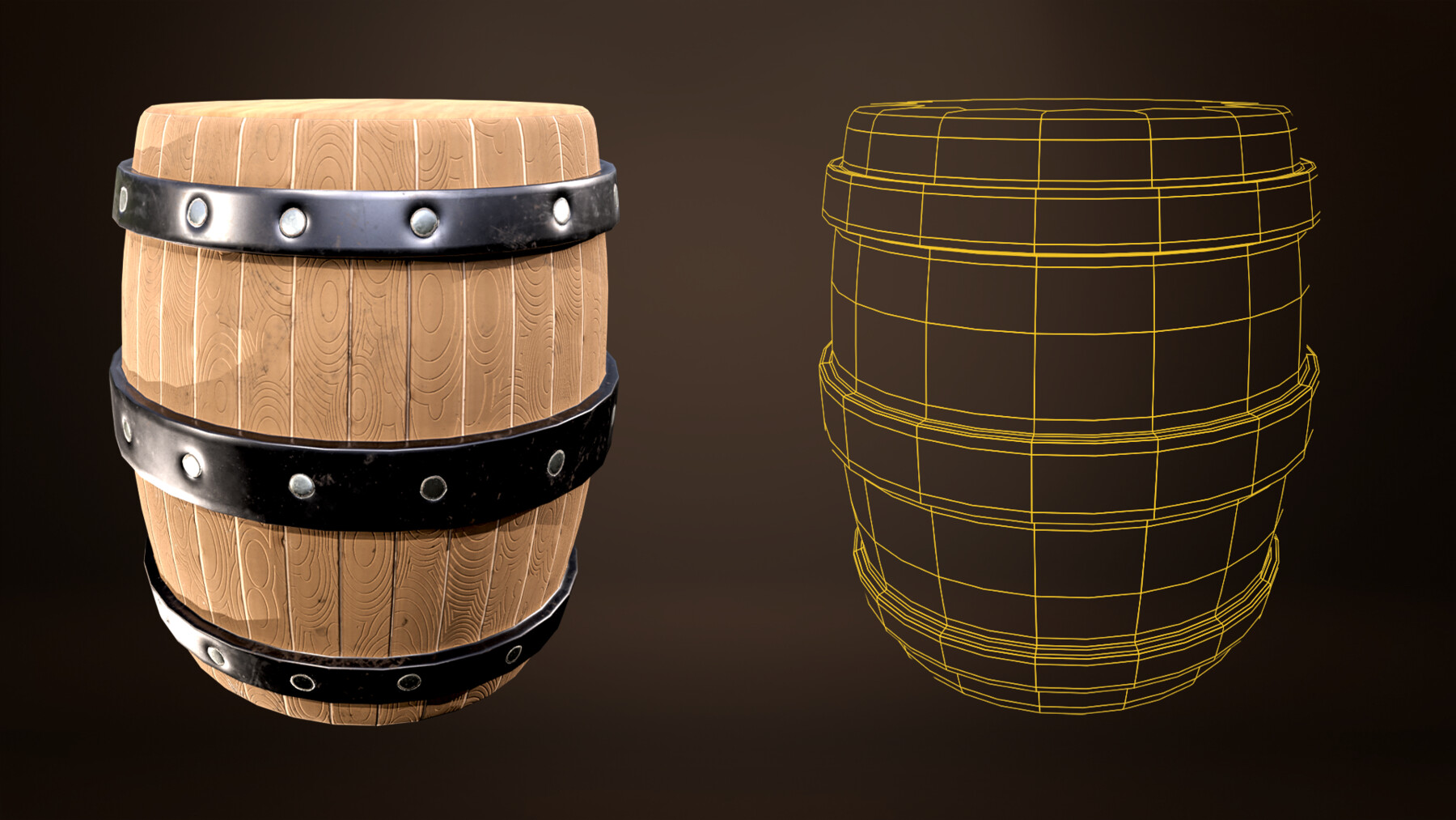 ArtStation - Wooden cart and game assets with PBR texturing | Game Assets