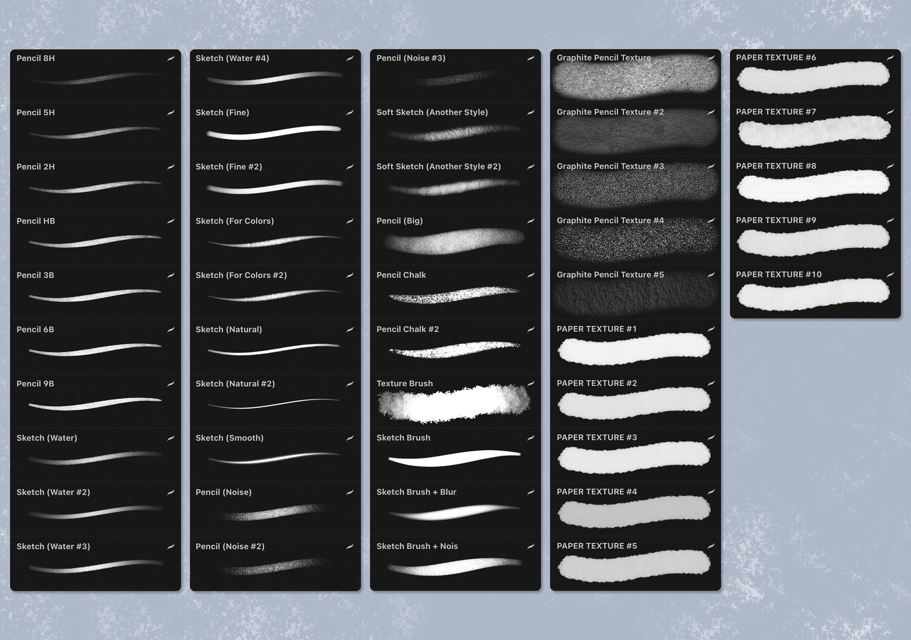 ArtStation - Soft Sketch Brushes for Procreate (45 brushes) | Brushes