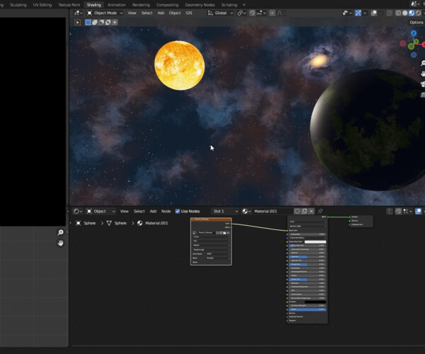 ArtStation - Procedural hdr scifi space texture in Blender_ fully ...