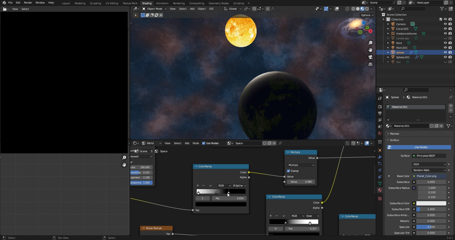 ArtStation - Procedural hdr scifi space texture in Blender_ fully ...