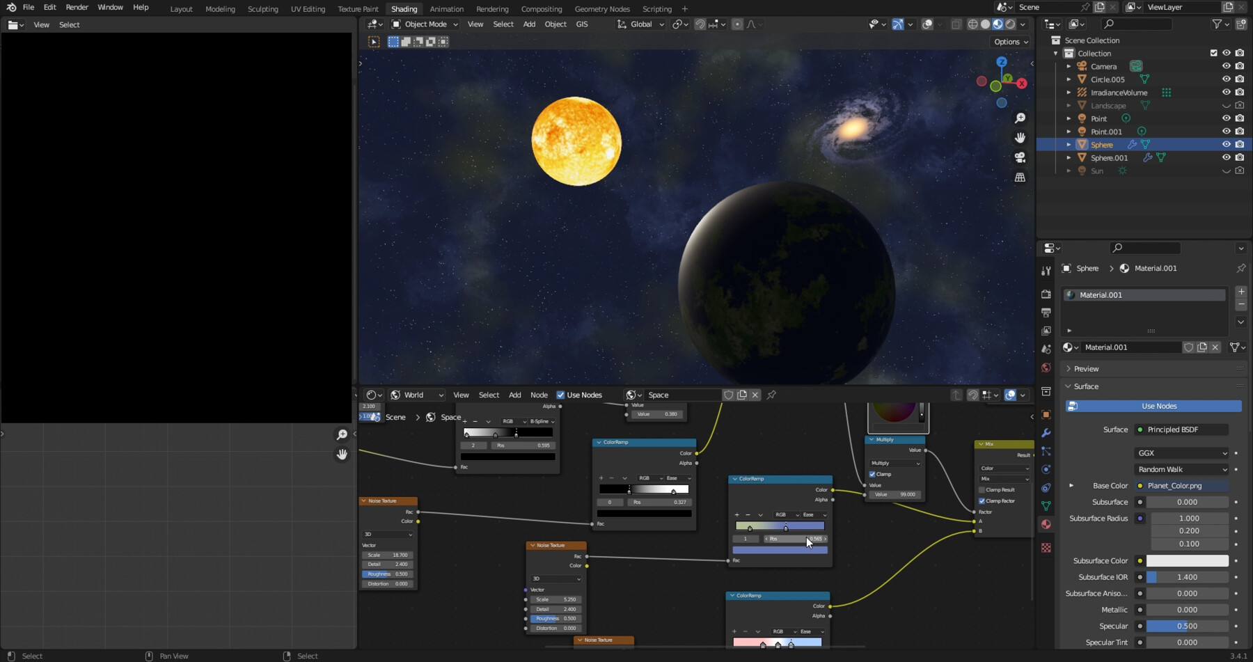 ArtStation - Procedural hdr scifi space texture in Blender_ fully ...