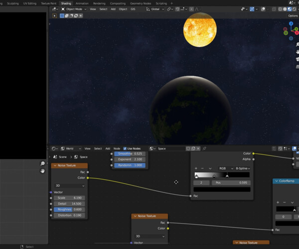 ArtStation - Procedural hdr scifi space texture in Blender_ fully ...