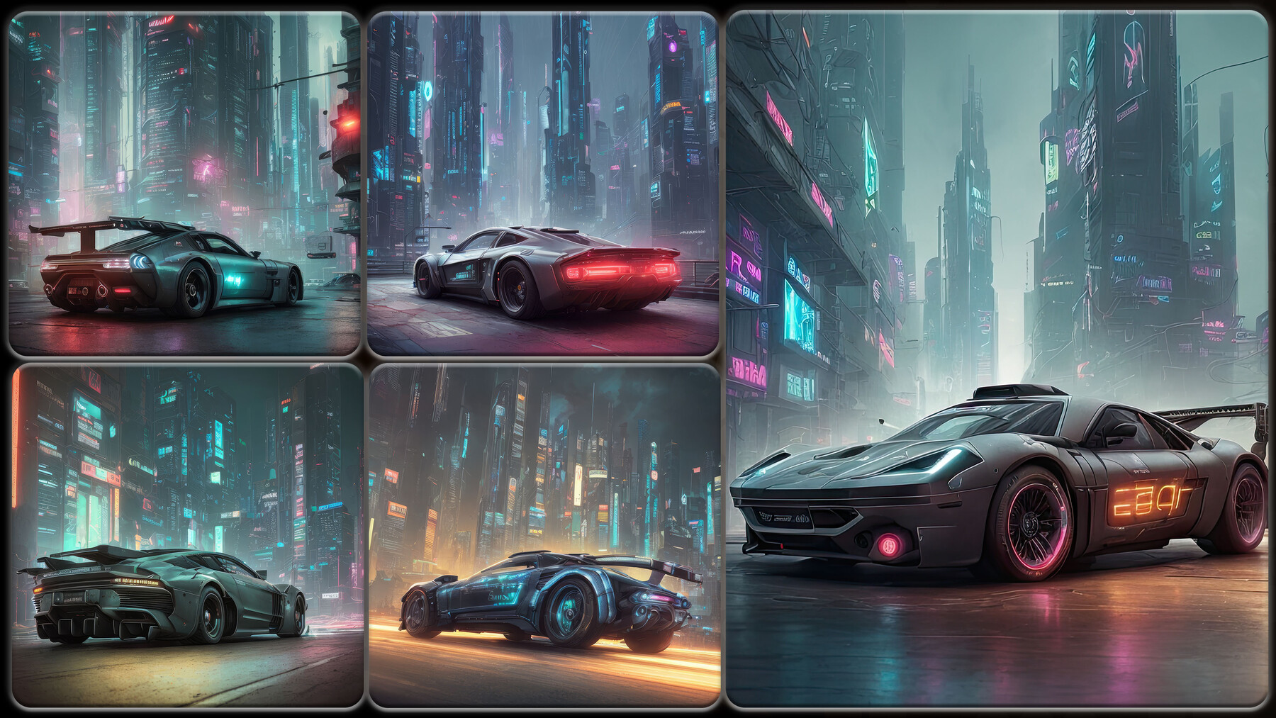 ArtStation - 300 Modern Cars Reference Pack | 4K | v.1 | Artworks