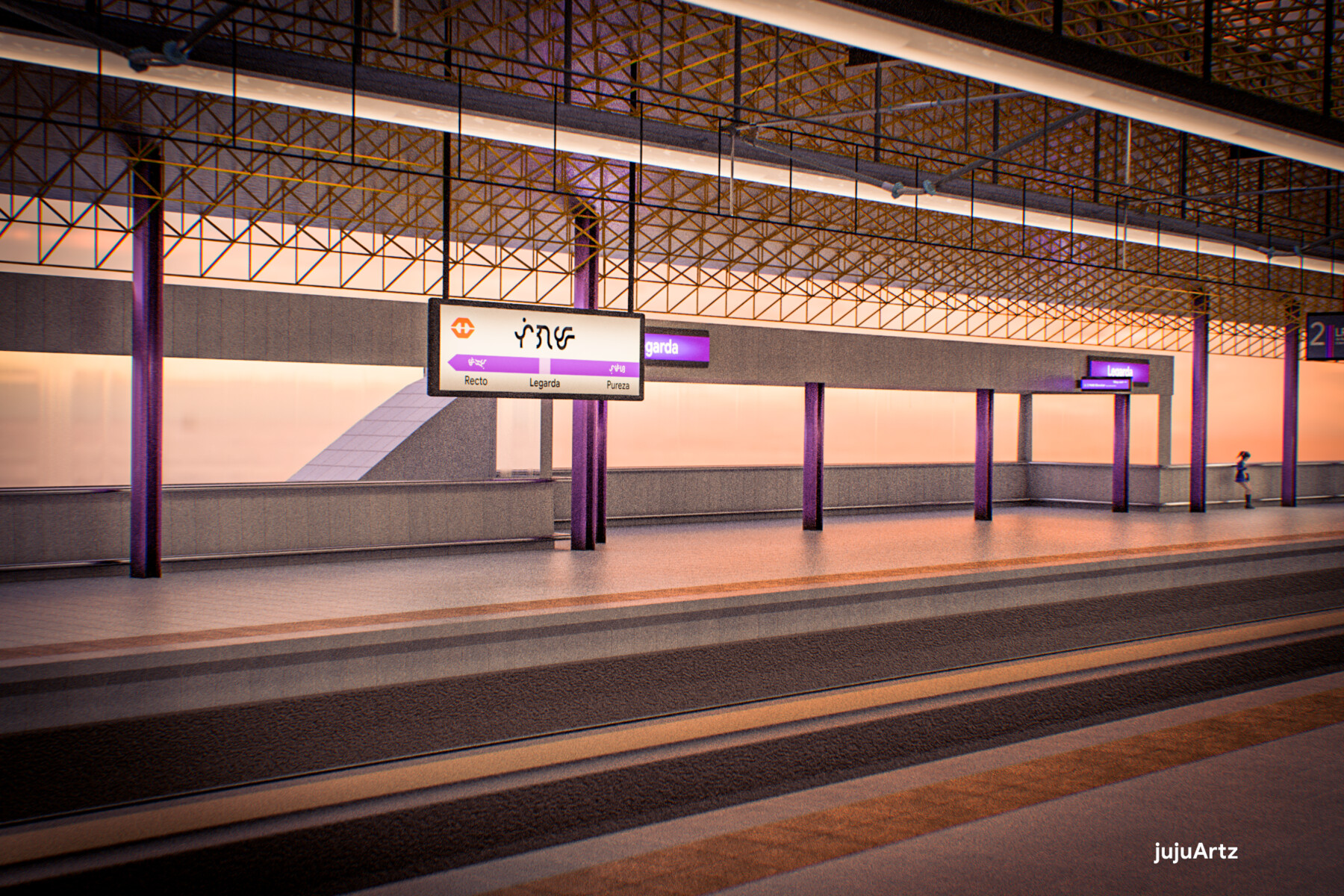 ArtStation - Train Station | Game Assets