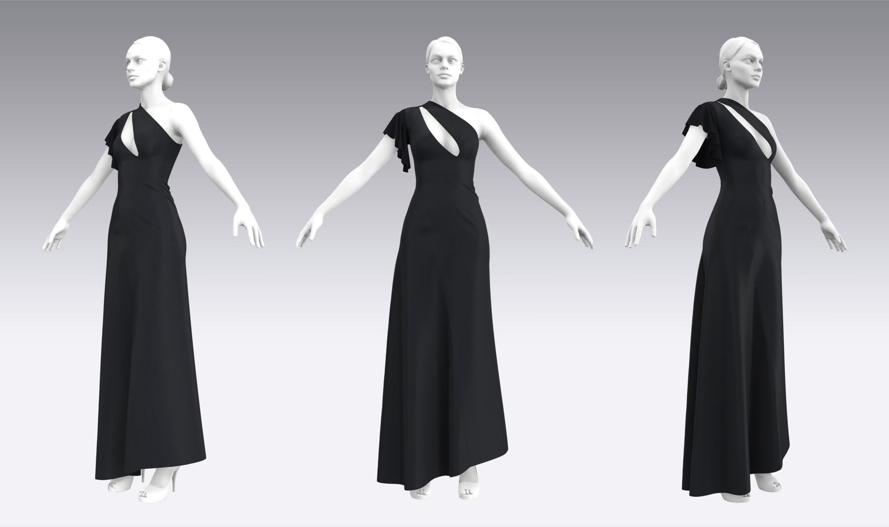 ArtStation - Dress Outfits MD CLO 3D ZPRJ ZPAC project files 3D model ...