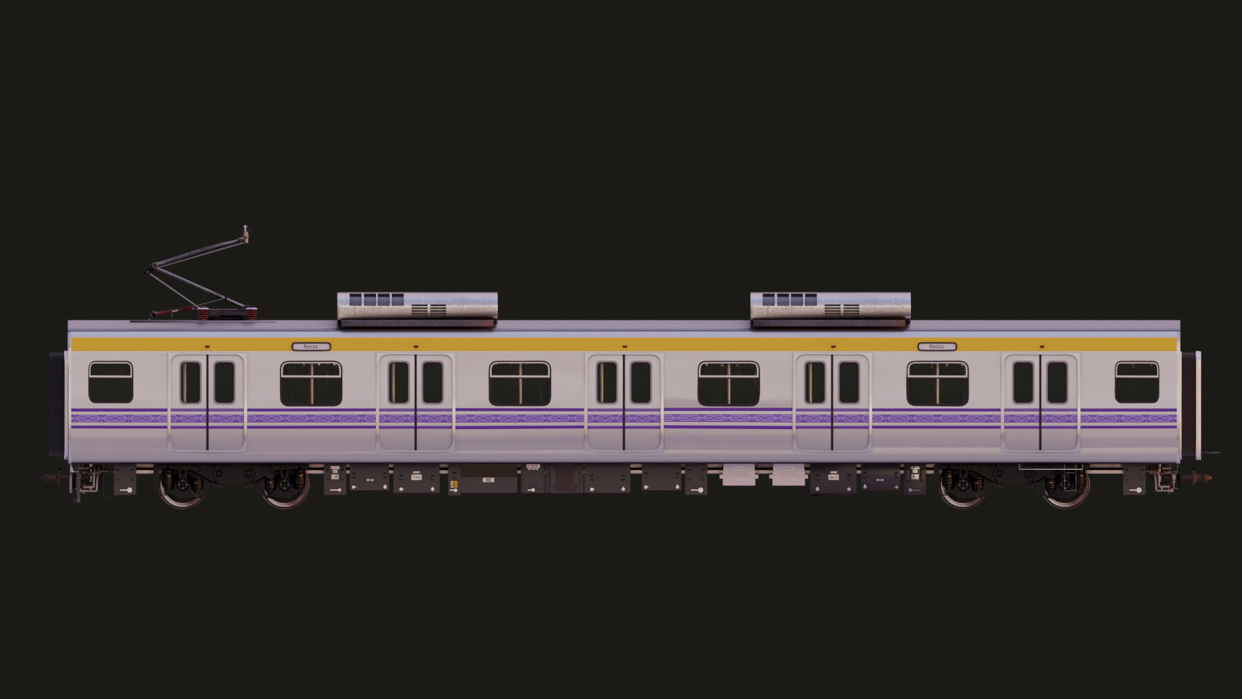 ArtStation - Hyundai Rotem Train Car Interior & Exterior Full Rolling ...