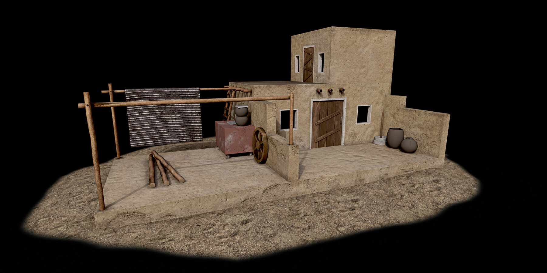 ArtStation - House Game Ready 3 | Game Assets