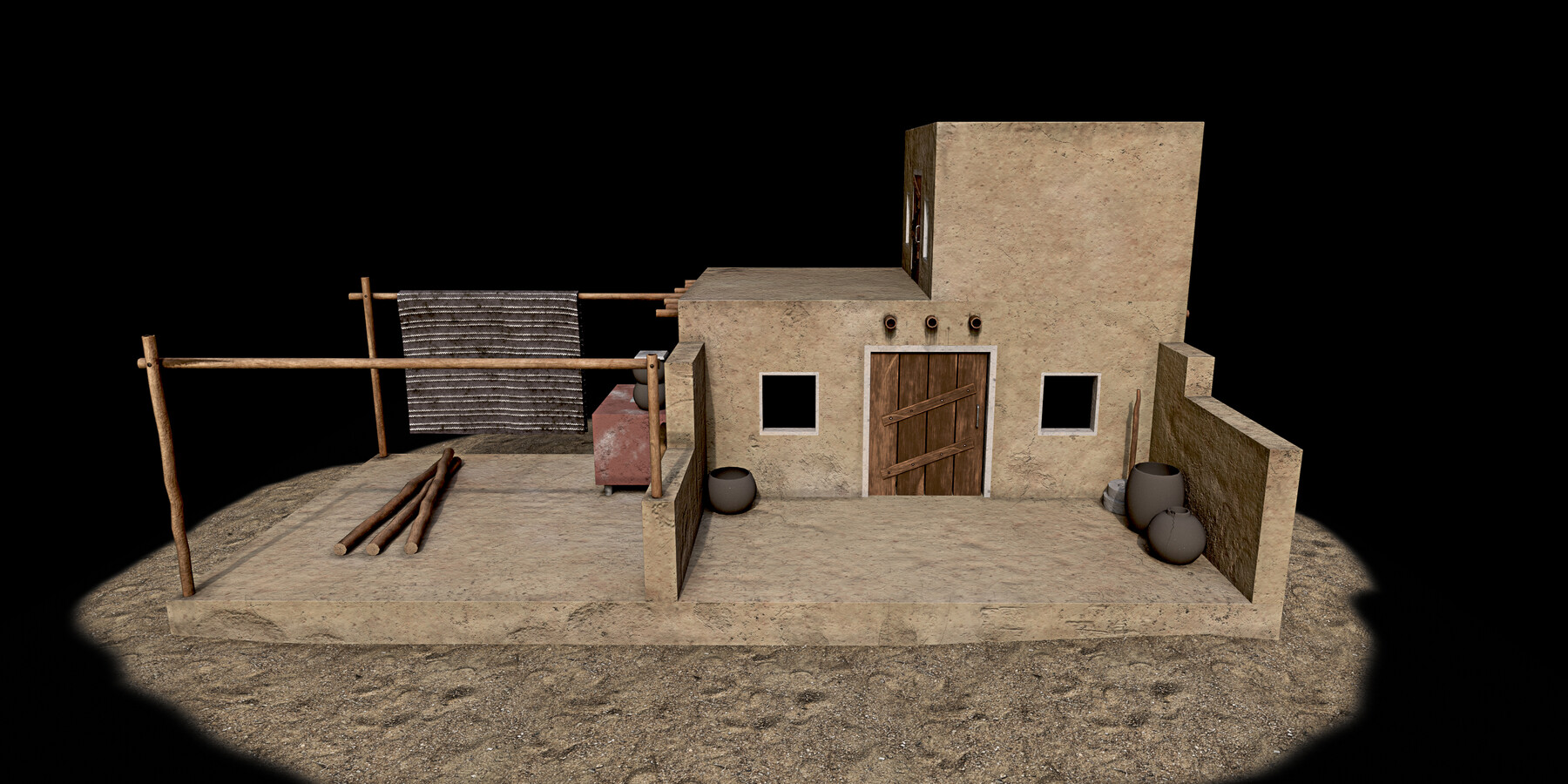 ArtStation - House Game Ready 3 | Game Assets