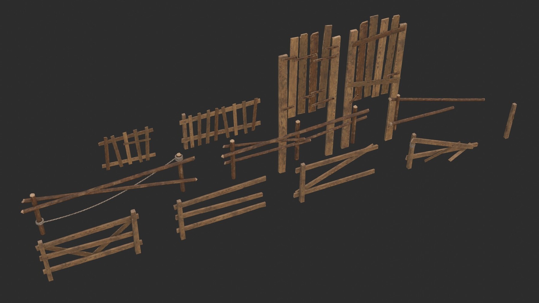 ArtStation - Modular Wooden Jetty | Game Assets