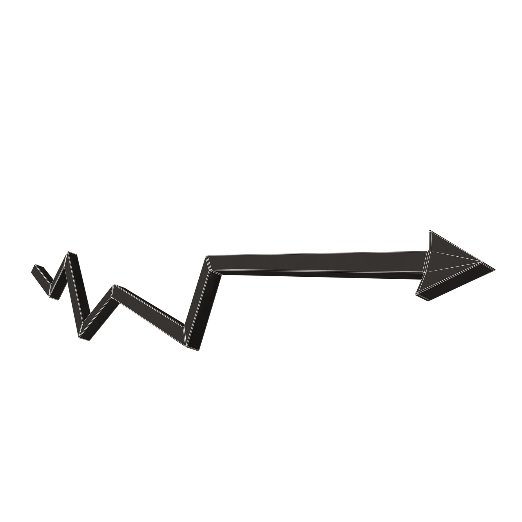 ArtStation - Arrow Graph Down | Resources