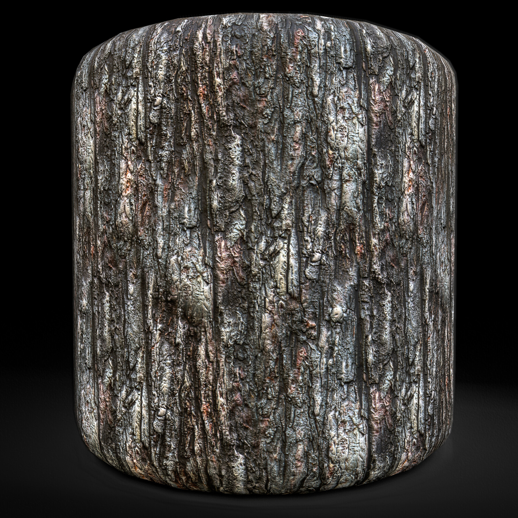 ArtStation - Wood Bark Texture 4K | Game Assets