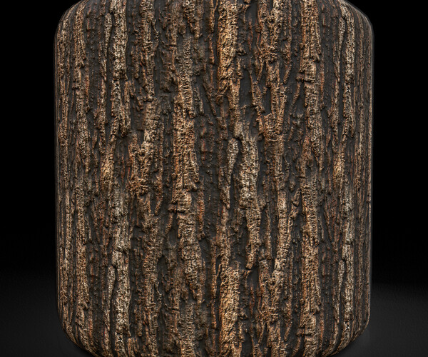 ArtStation - Wood Bark Texture 4K | Game Assets