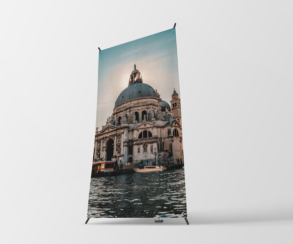 ArtStation - x Standee Banner Mockup | Artworks