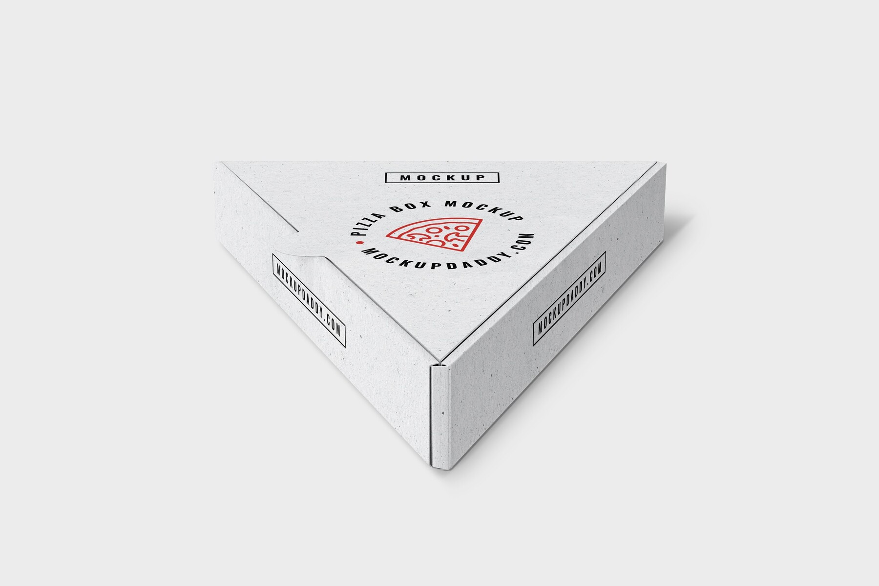ArtStation - Triangle Pizza Slice Box Mockup | Artworks
