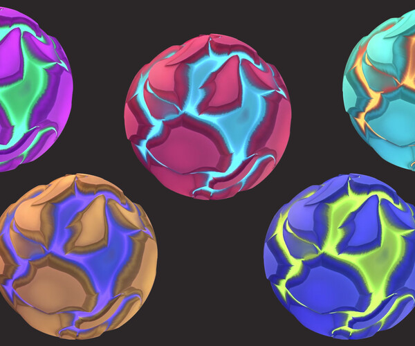 ArtStation - Stylized Magical Terrain - Substance Designer | Game Assets