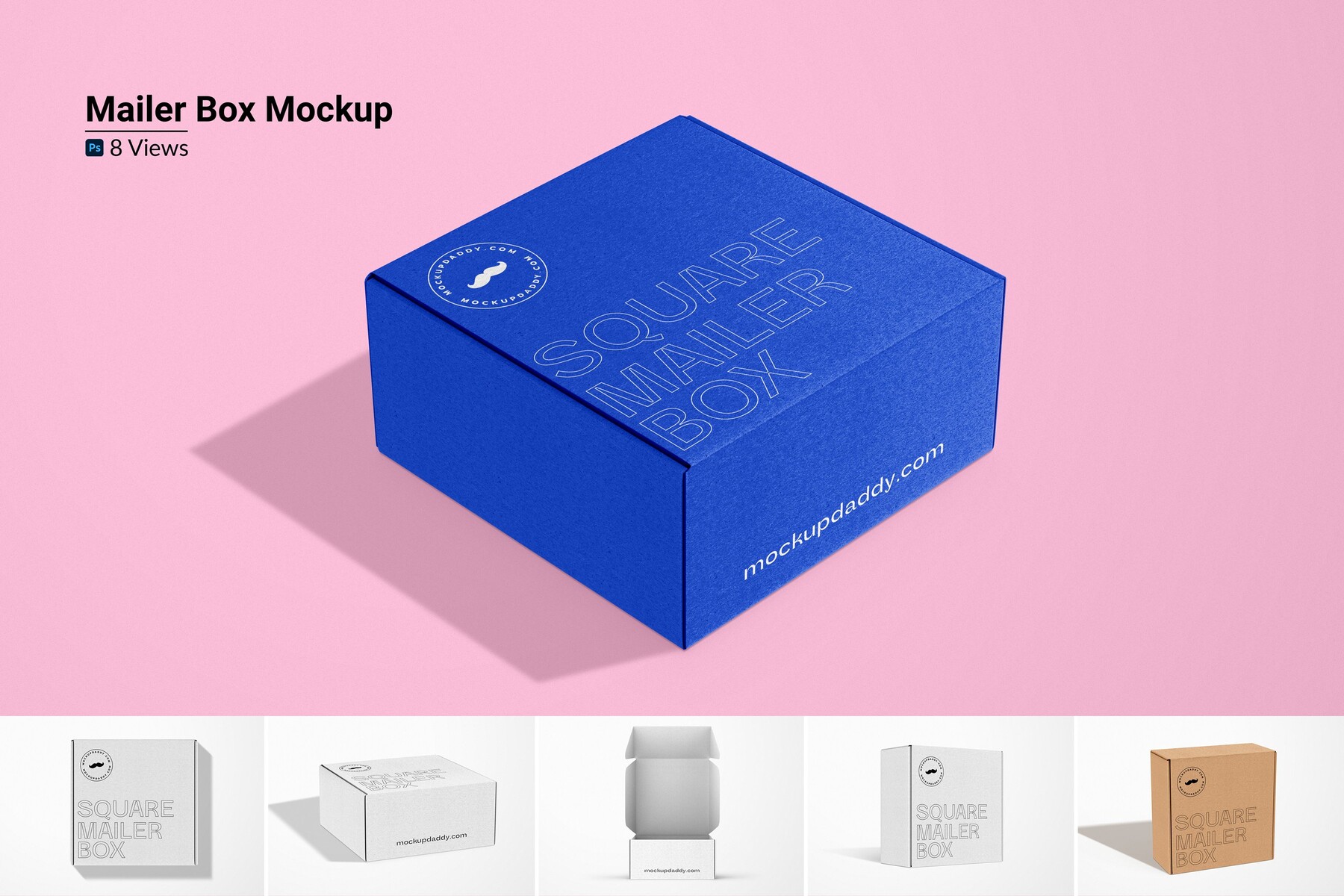 ArtStation - Mailer Box Mockup | Artworks