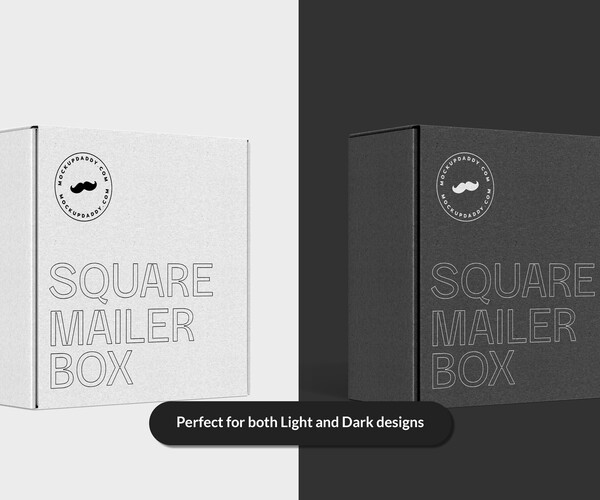 ArtStation - Mailer Box Mockup | Artworks